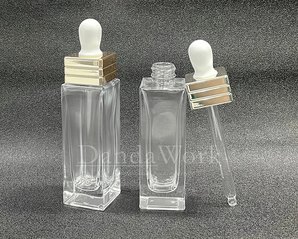 LKD精粹系列 30ml方形玻璃滴管瓶 - 點大企業有限公司